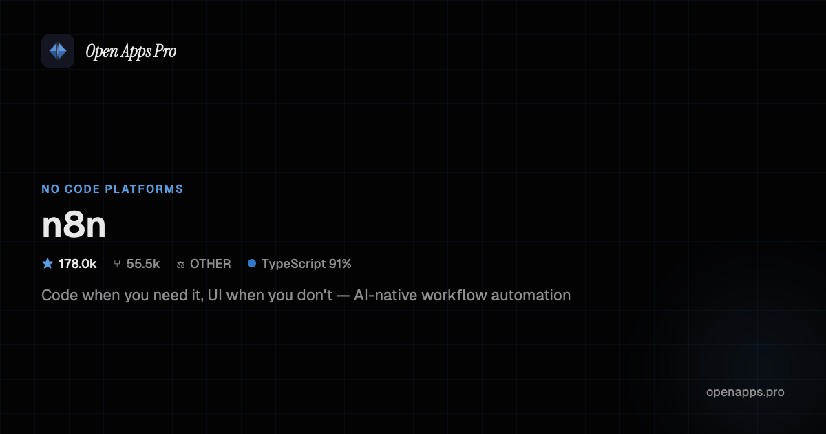 n8n: Self-Hosted Open Source Workflow Automation with AI