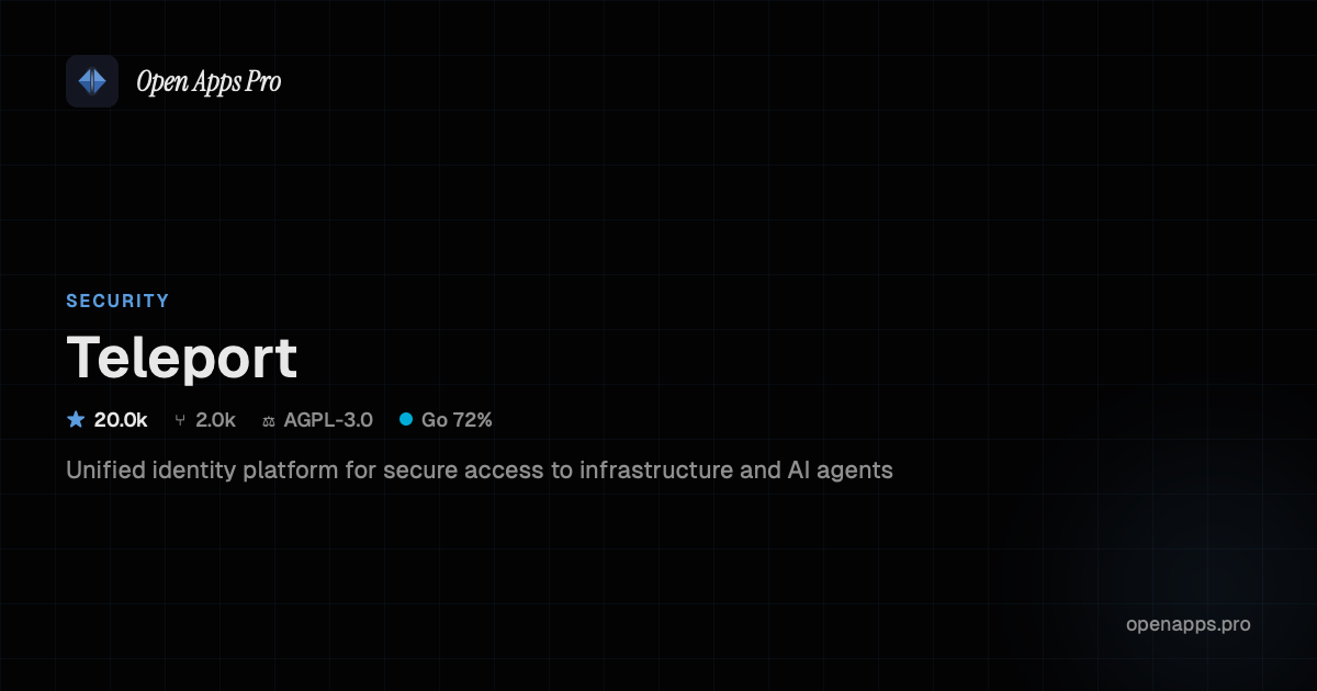 Teleport: Secure SSH, Kubernetes & DB Access Without VPNs