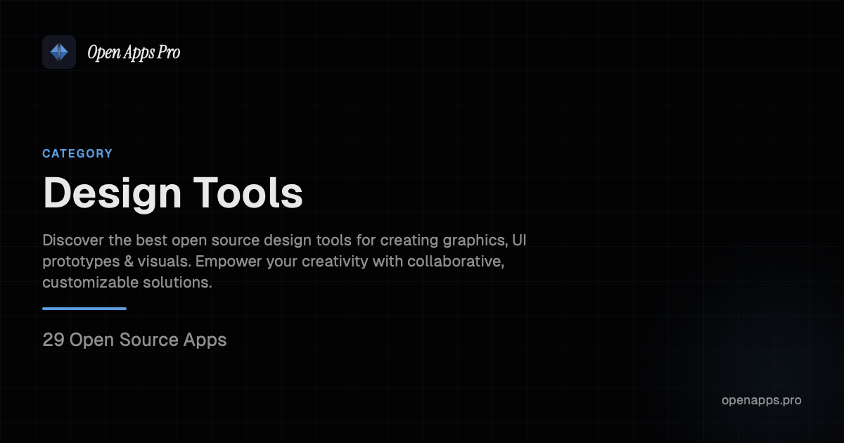 Best Open Source Design Tools For Designers | Open Apps